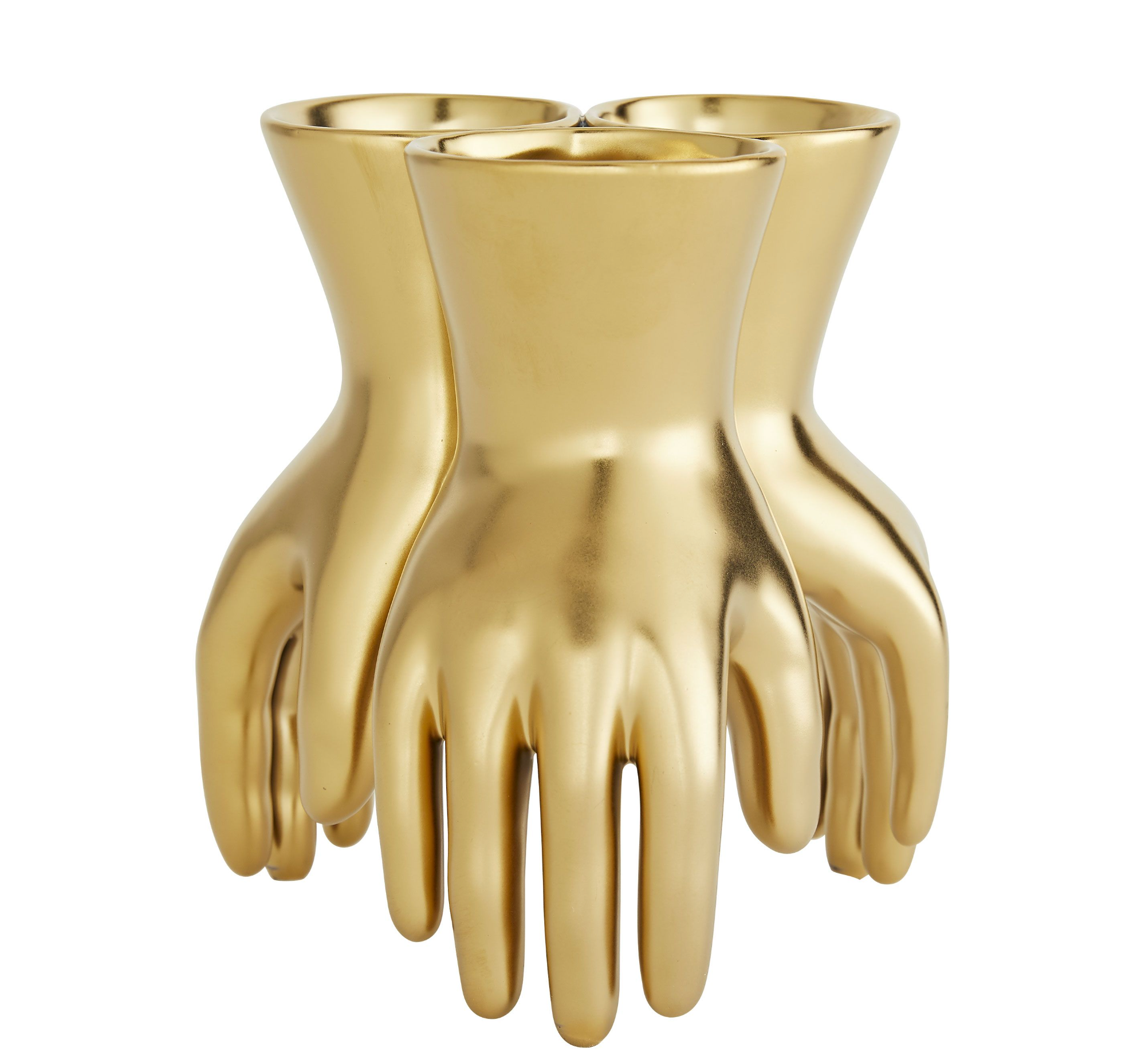 Gold Hand Vase - Homekin